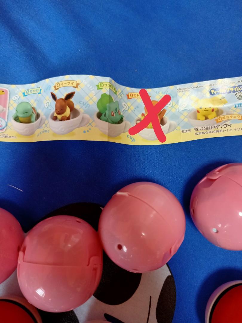 Assorted pokemon capsule toys, Hobbies & Toys, Toys & Games on Carousell