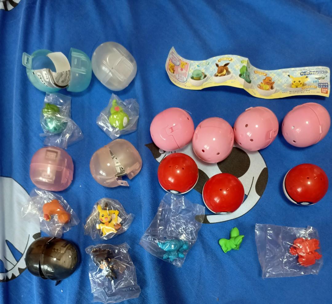 Assorted pokemon capsule toys, Hobbies & Toys, Toys & Games on Carousell