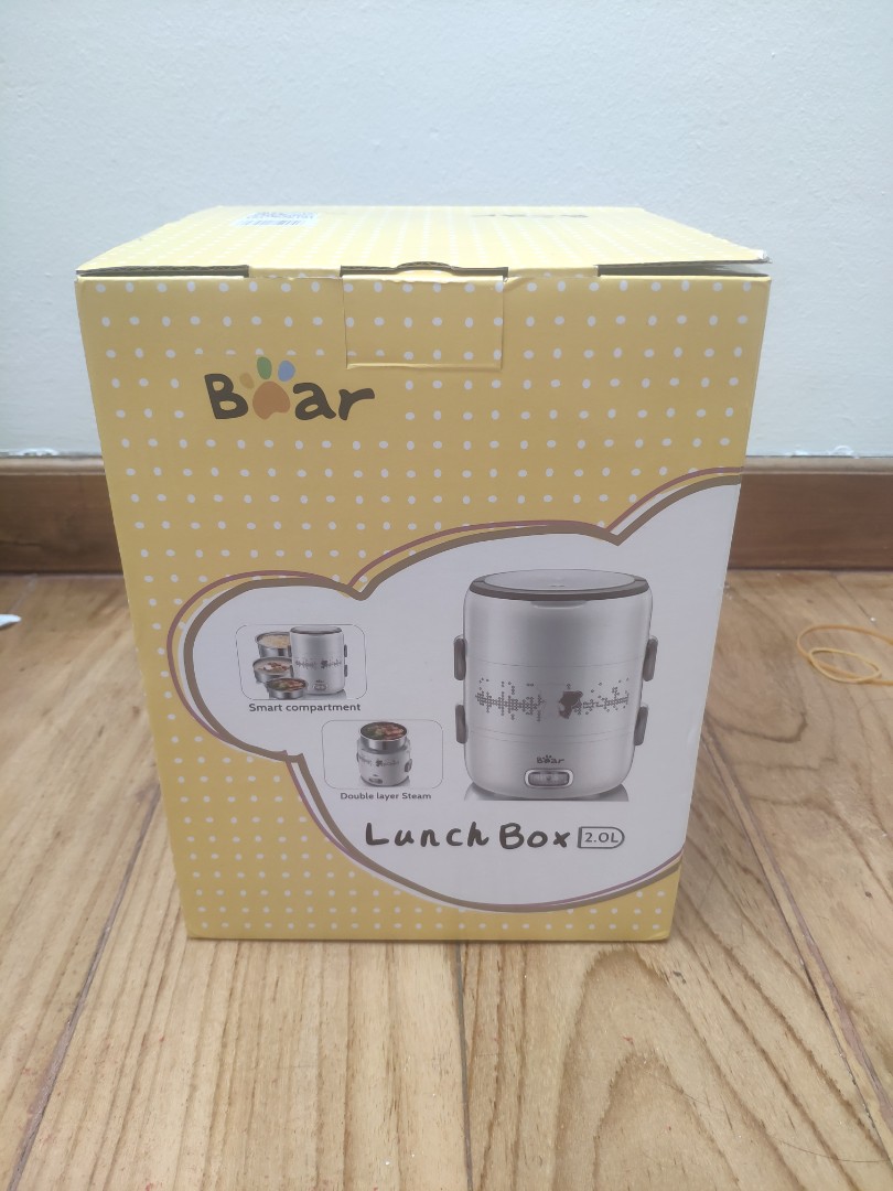 Bear electric lunch box (2l), Furniture & Home Living, Kitchenware ...