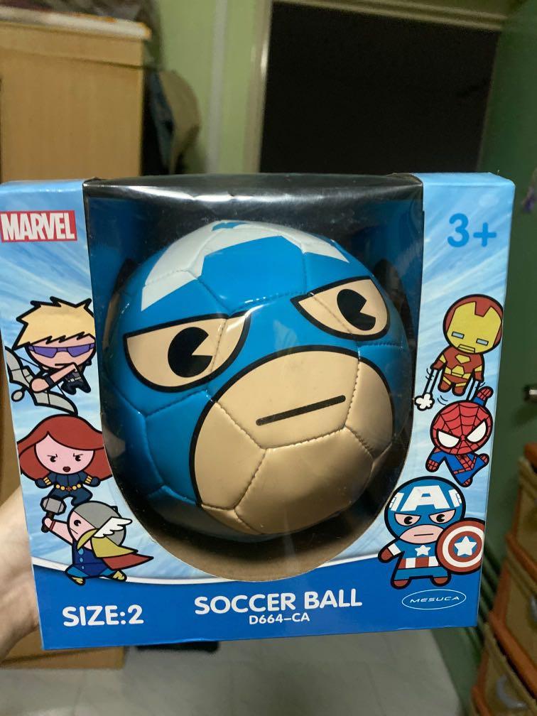 Captain America soccer ball / Spiderman, Hobbies & Toys, Toys & Games ...