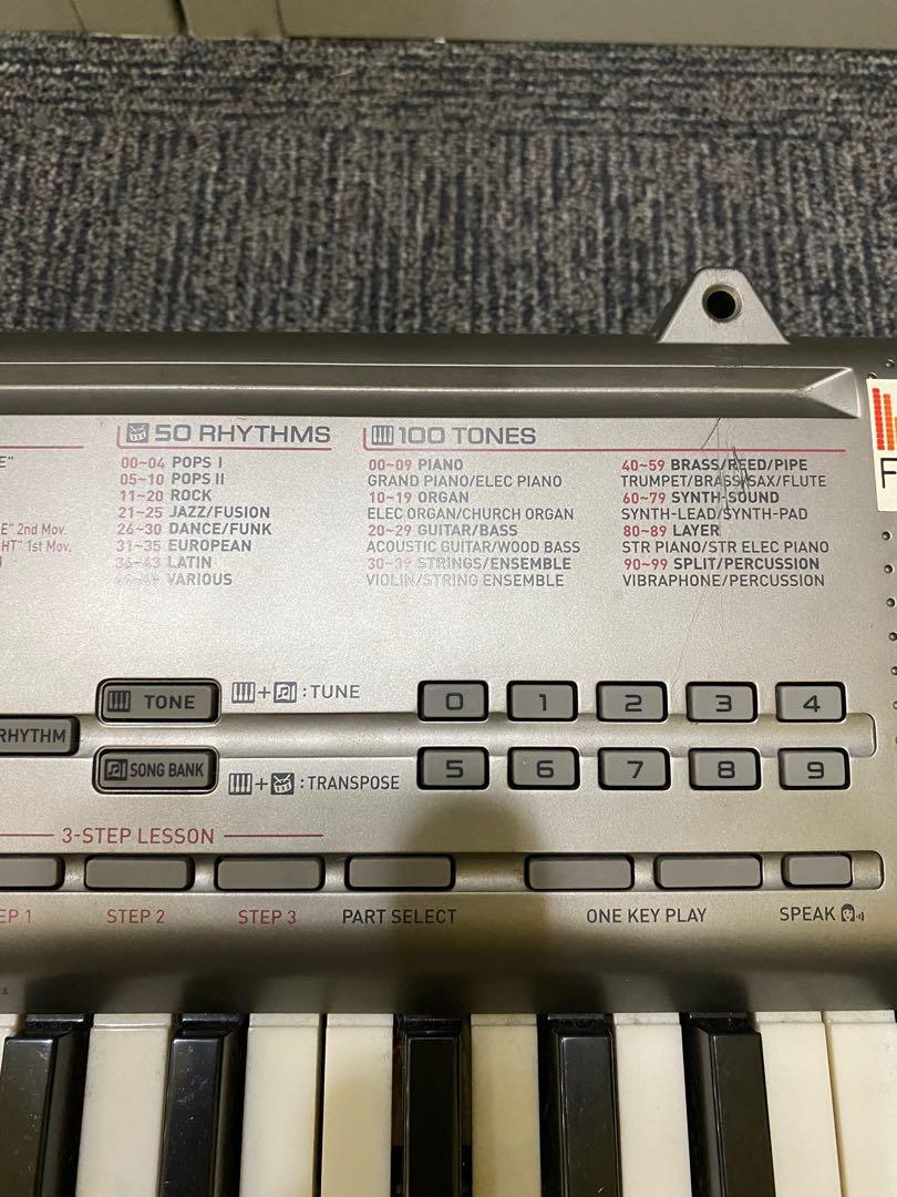 Casio Lk-120 Digital Piano, Hobbies & Toys, Music & Media, Musical ...