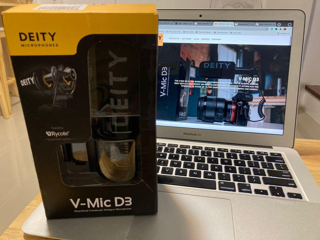 DEITY V-Mic D3 microphone, Audio, Microphones on Carousell