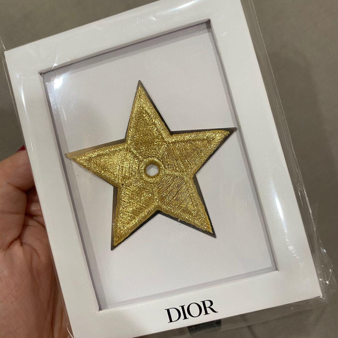 Dior Star Pin (with drawer box), Luxury, Accessories on Carousell