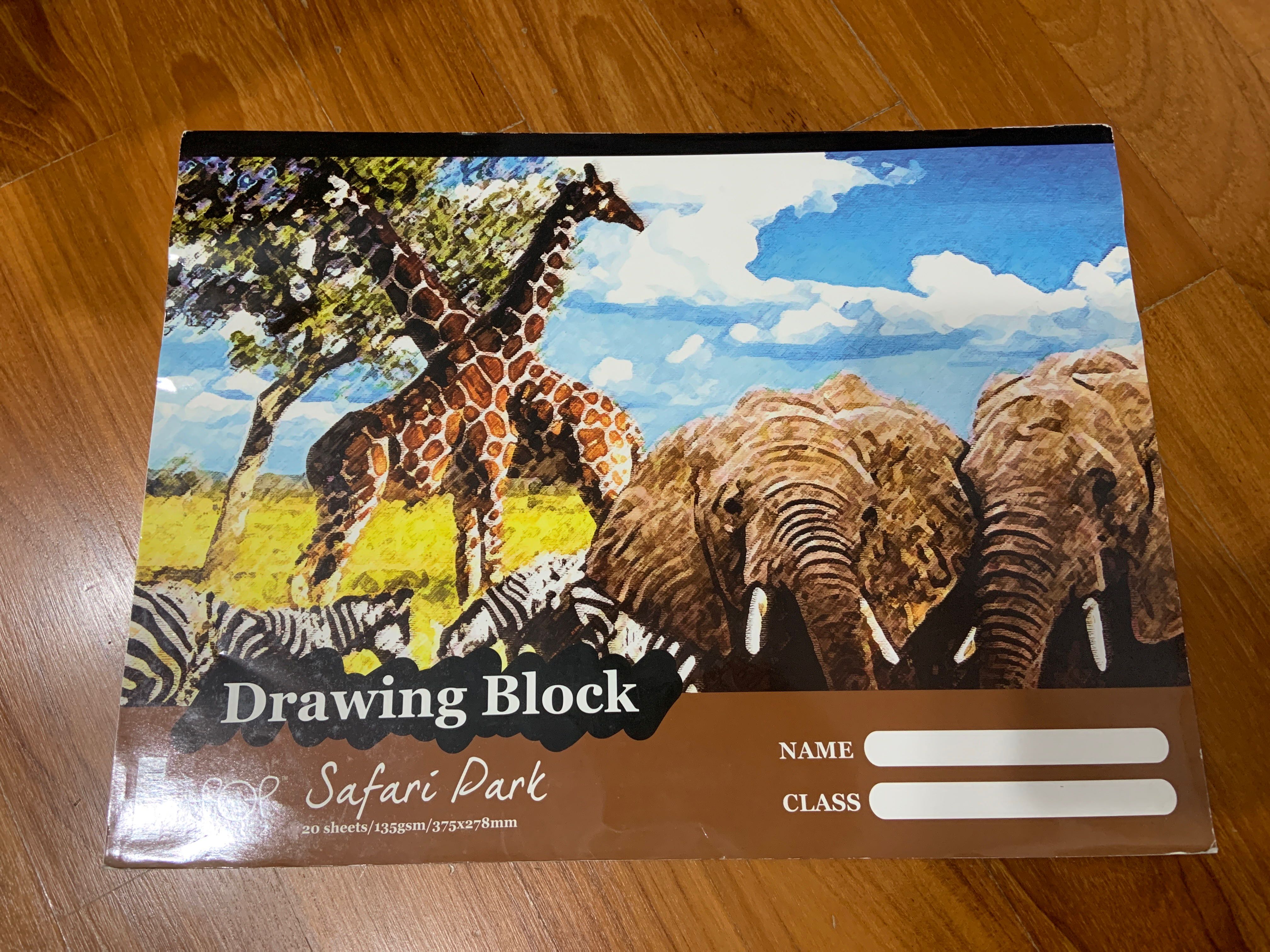 Drawing block, Hobbies & Toys, Stationery & Craft, Other Stationery ...