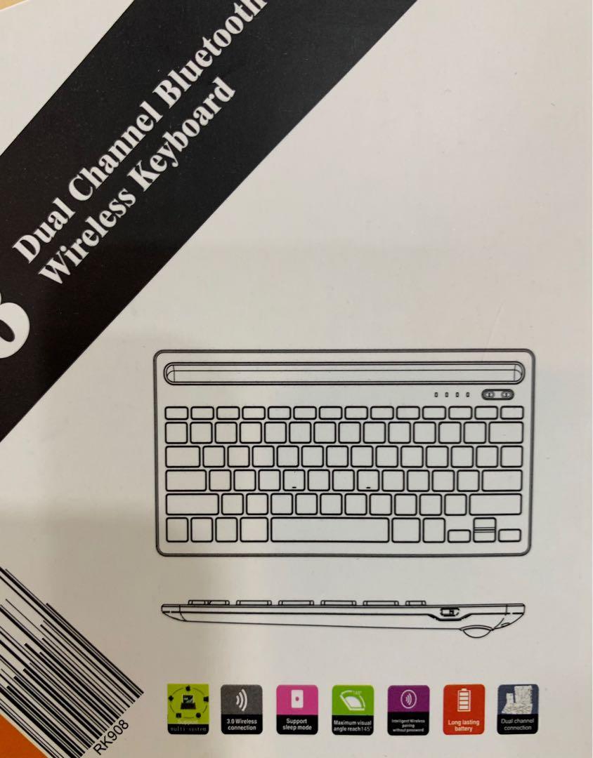 Dual Channel Bluetooth Wireless Keyboard, Audio, Headphones & Headsets ...