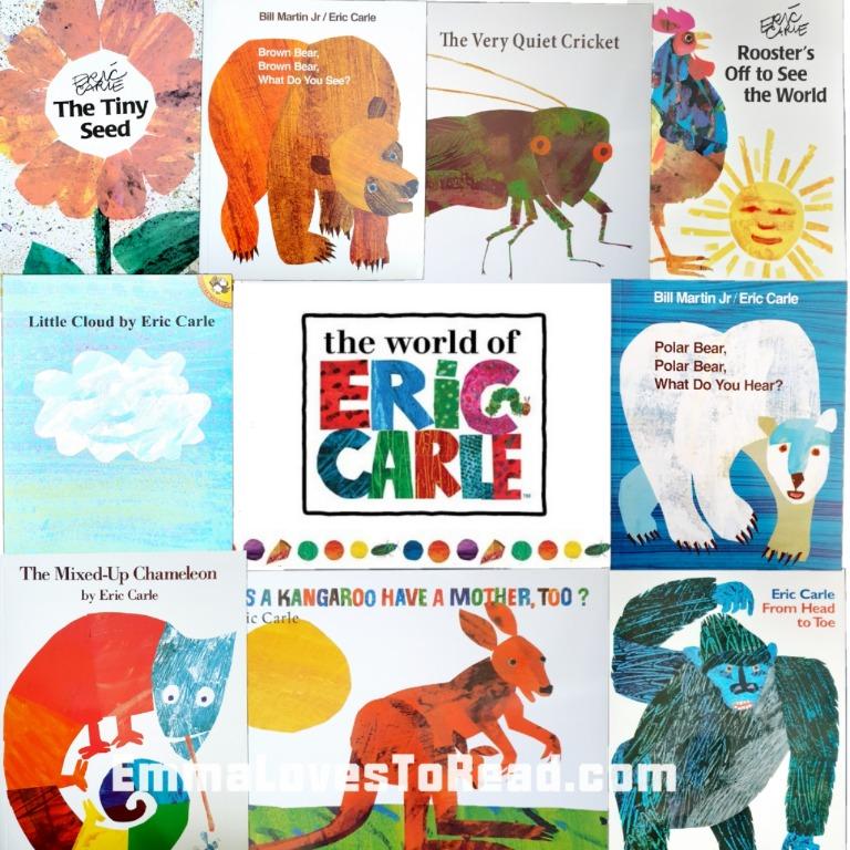 Eric Carle Picture Books, Hobbies & Toys, Books & Magazines, Children's ...