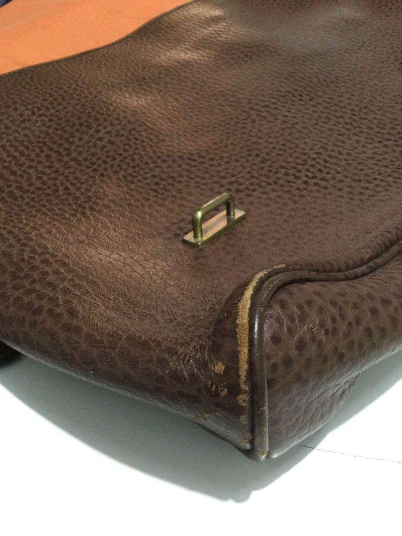 Fino Leatherware Messenger Bag, Men's Fashion, Bags, Briefcases on ...