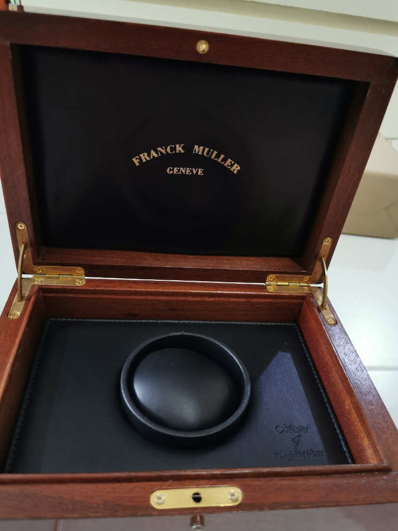 Franck Muller Geneve Watch Box, Women's Fashion, Watches & Accessories ...