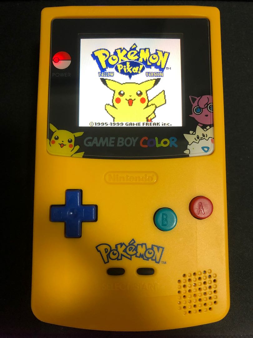 Gameboy Color Special Pikachu Edition Bundle, Video Gaming, Video Game ...