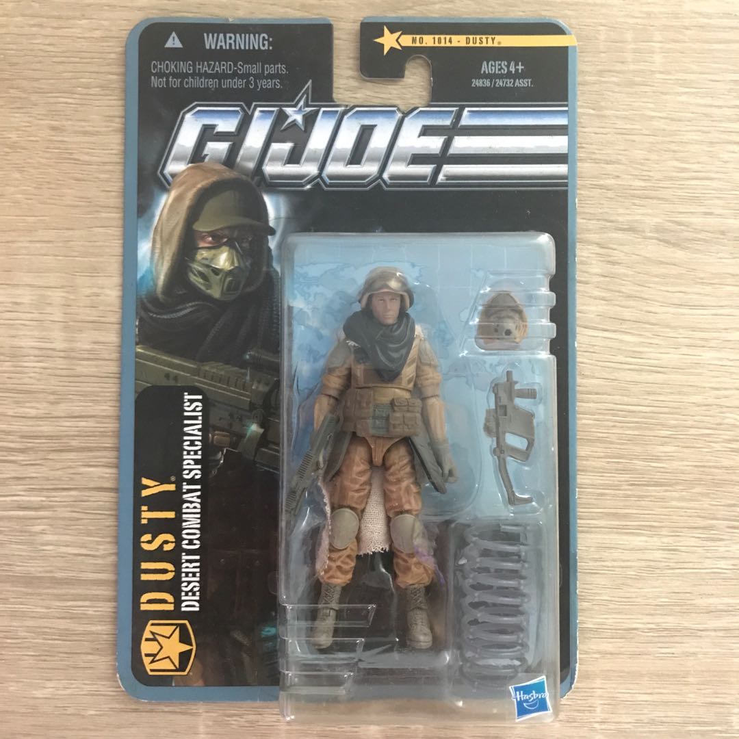 Gi Joe 3.75比例 POC Dusty, 興趣及遊戲, 玩具 & 遊戲類 - Carousell