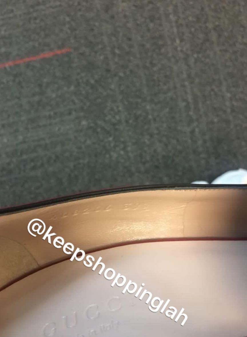 Gucci Marmont Red Heels Shoes (NEW), Women's Fashion, Footwear, Heels ...