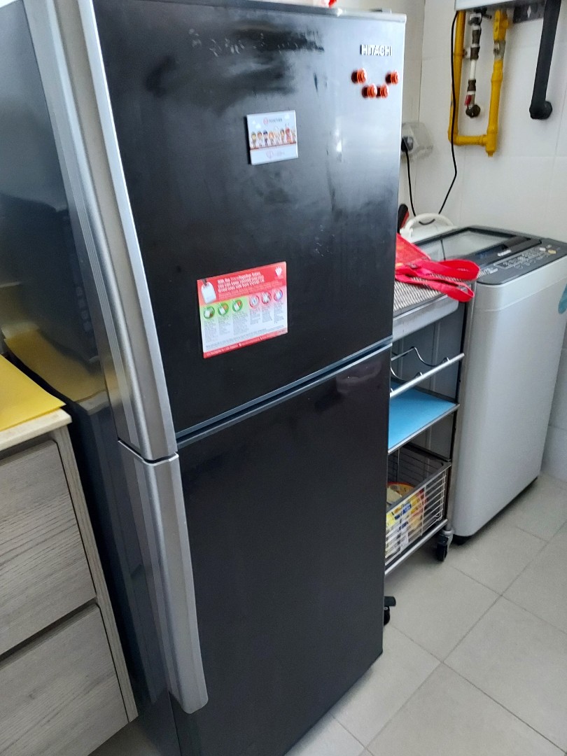 Hitachi RT220 Refrigerator, TV & Home Appliances, Kitchen Appliances ...