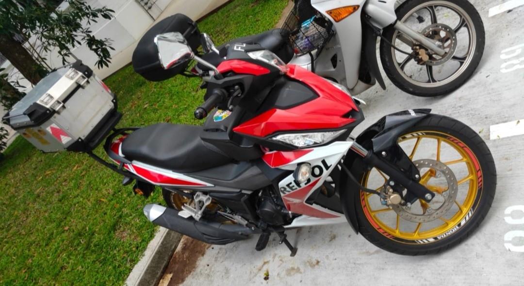 Honda rs150, Motorcycles, Motorcycles for Sale, Class 2B on Carousell