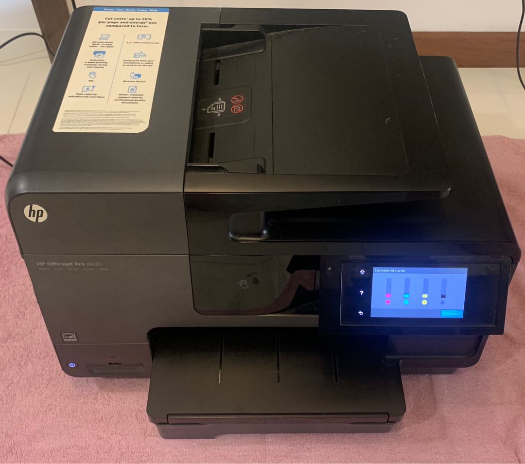 HP Officejet 8620 Printer, Computers & Tech, Printers, Scanners ...