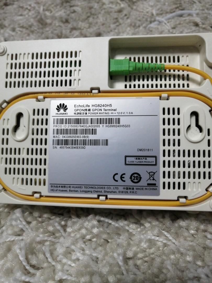 PRICE REDUCTION: Huawei EchoLife HG8240H5 GPON Terminal, Computers ...