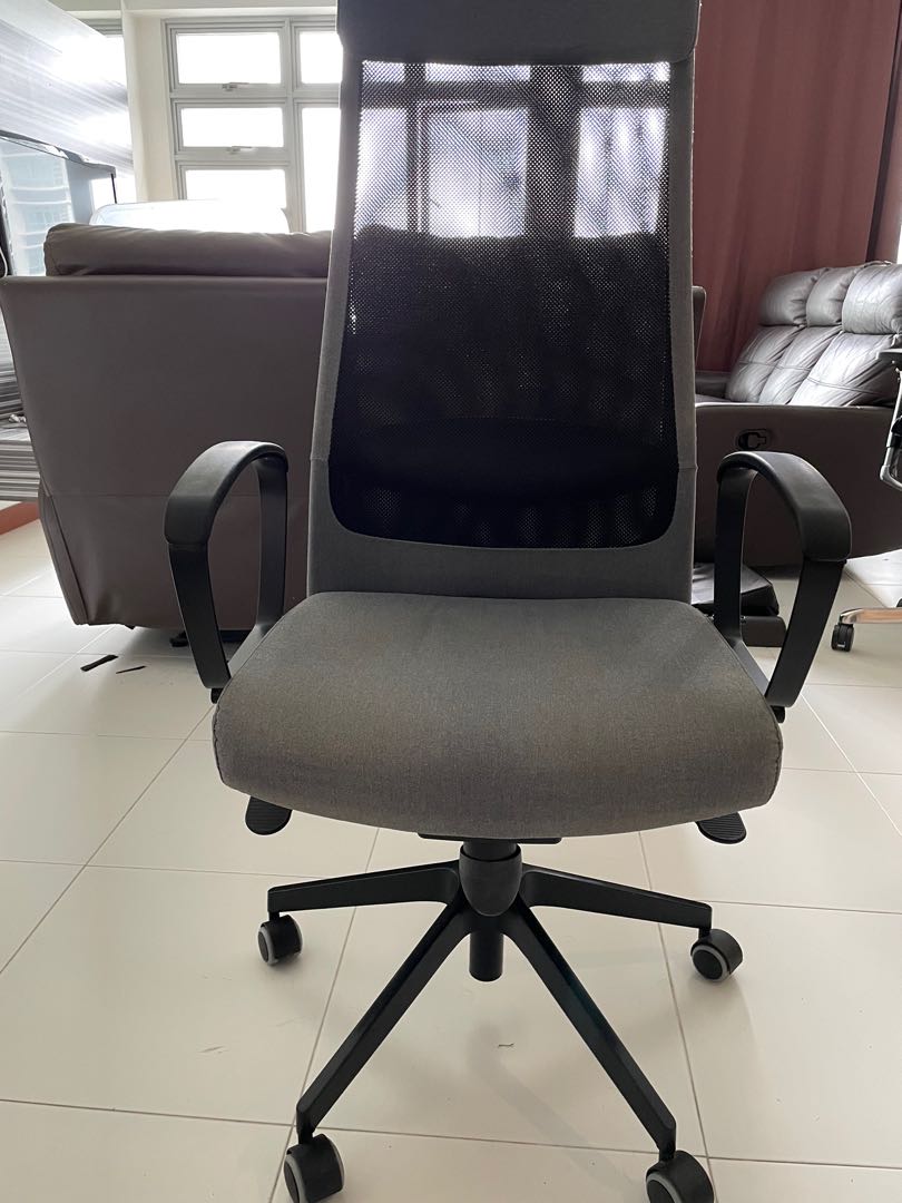 IKEA Markus Office Chair, Furniture & Home Living, Furniture, Chairs on ...
