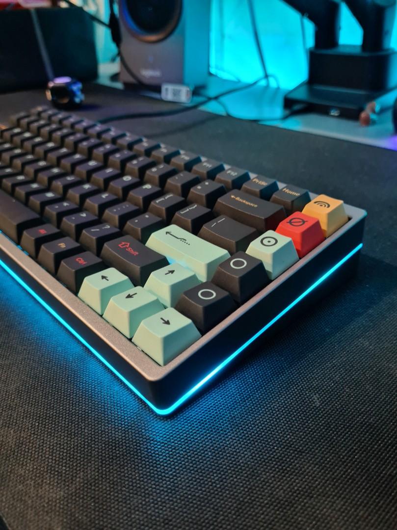 KBD75v2 with Gateron Black Inks (Lubed/filmed), Computers & Tech, Parts ...