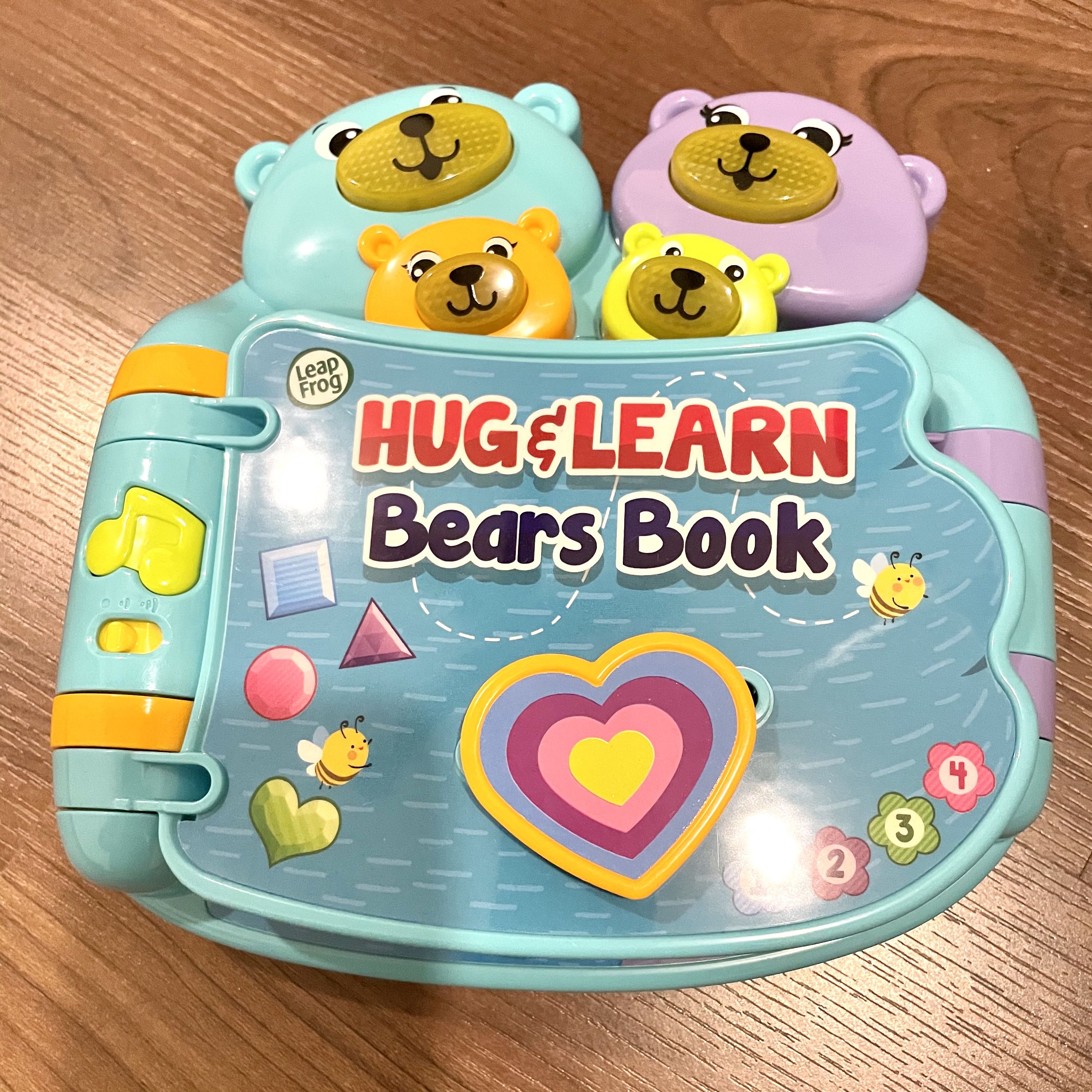Leapfrog hug learn bear book kids toy, Babies & Kids, Infant Playtime ...