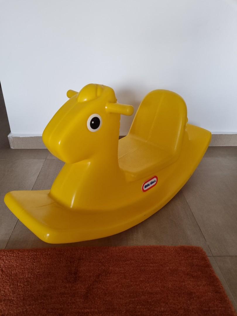 Little Tikes Yellow Rocking Horse - a classic, Babies & Kids, Baby ...