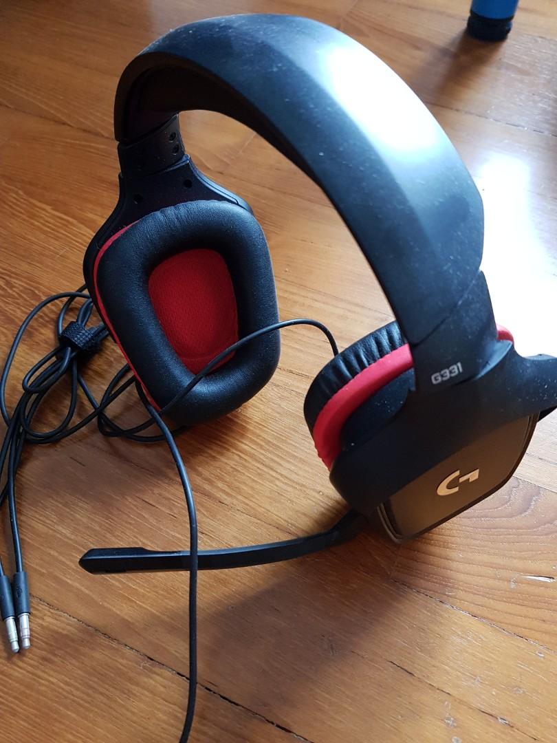 Logitech G331 gaming headset, Audio, Headphones & Headsets on Carousell
