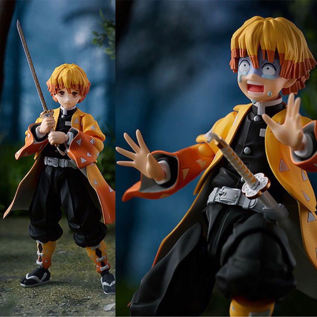 【預訂】Max Factory 鬼滅之刃 劇場版 無限列車篇 編 我妻善逸 雷之呼吸 Figma No.522 522-DX Edition ver 人型比例模型手辦首辦公仔figure擺件 ...