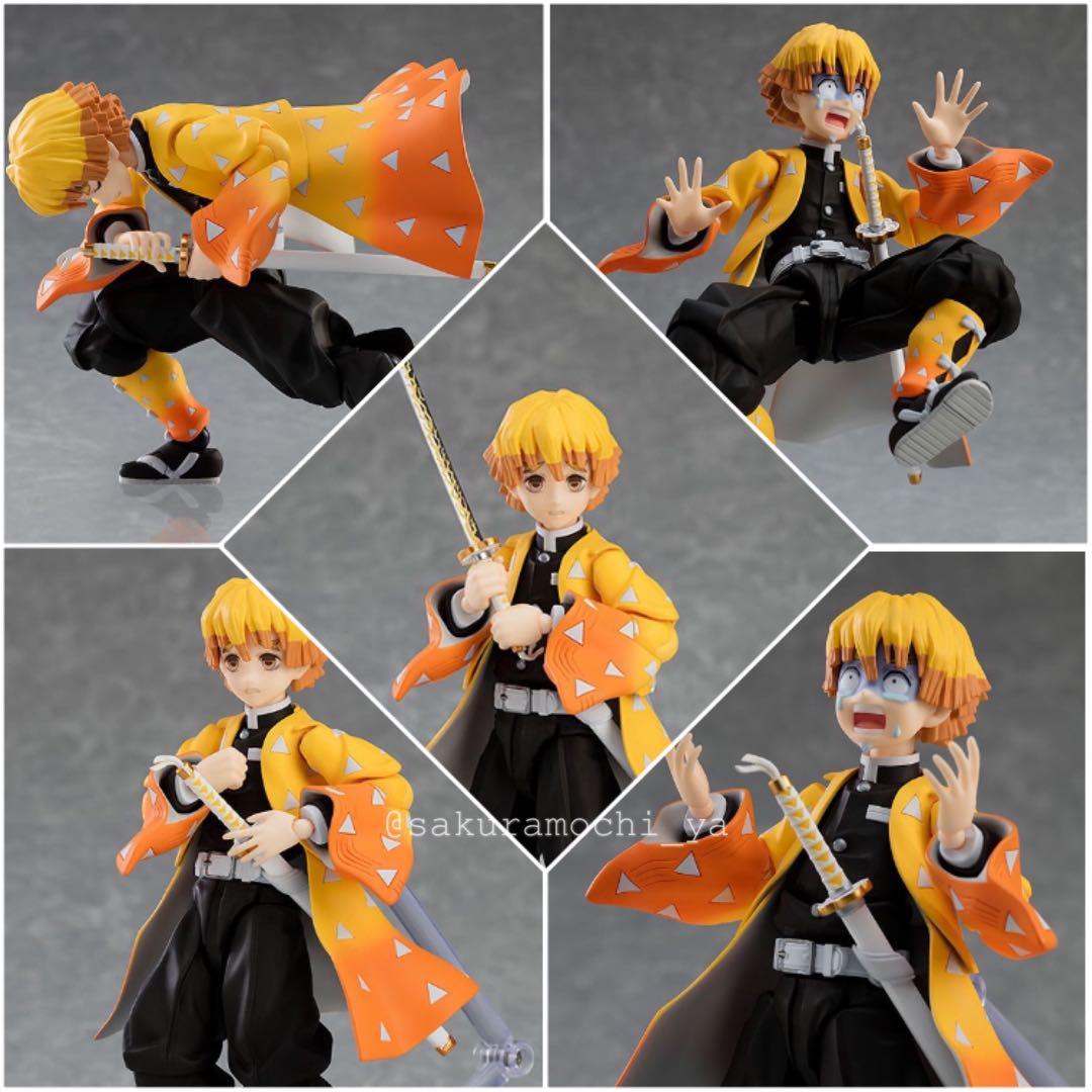 【預訂】Max Factory 鬼滅之刃 劇場版 無限列車篇 編 我妻善逸 雷之呼吸 Figma No.522 522-DX Edition ver 人型比例模型手辦首辦公仔figure擺件 ...