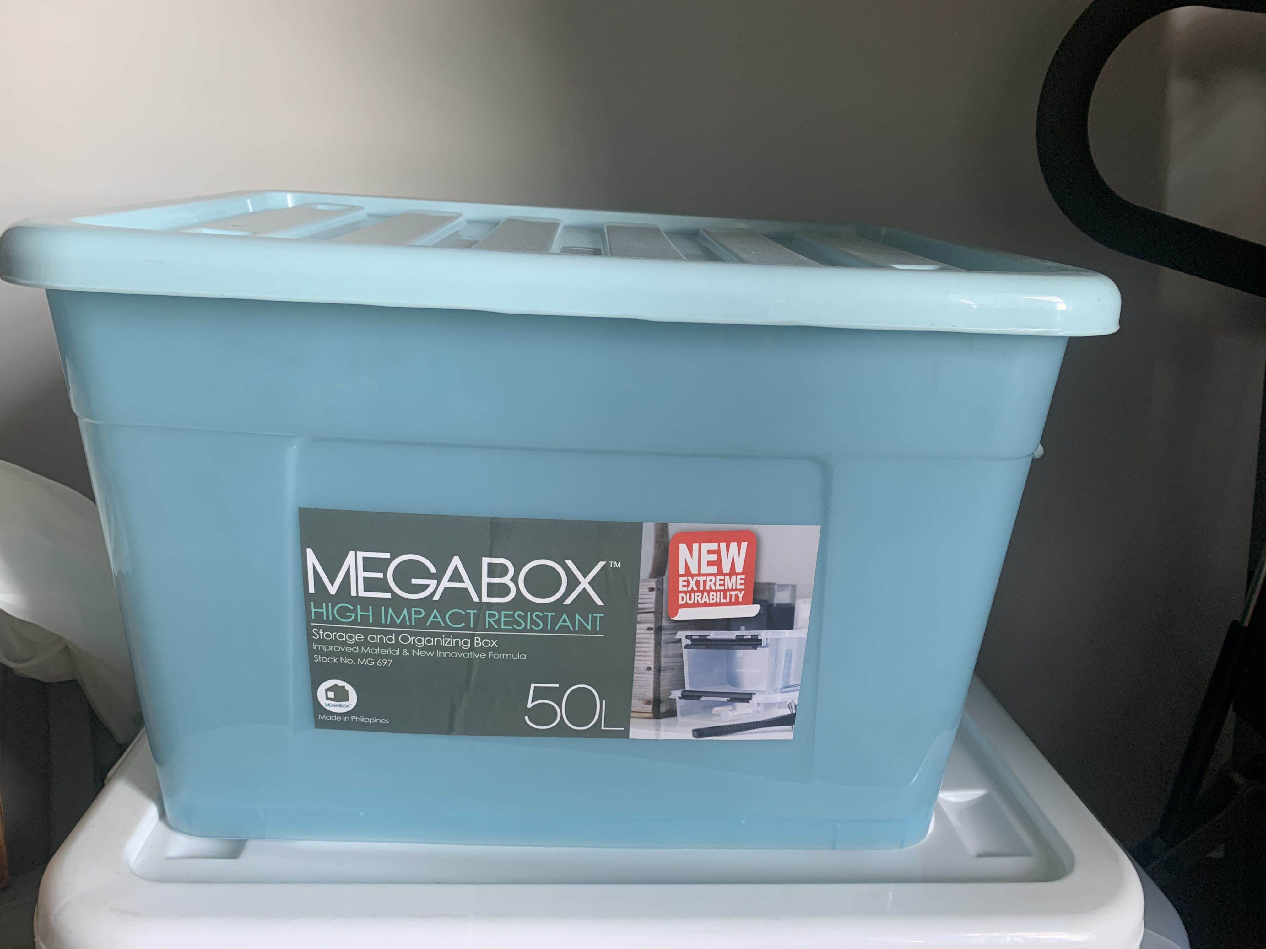 Megabox 50L - Blue, Furniture & Home Living, Home Improvement ...