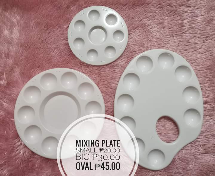 MIXING PLATES/PALETTES, Hobbies & Toys, Stationary & Craft, Craft ...