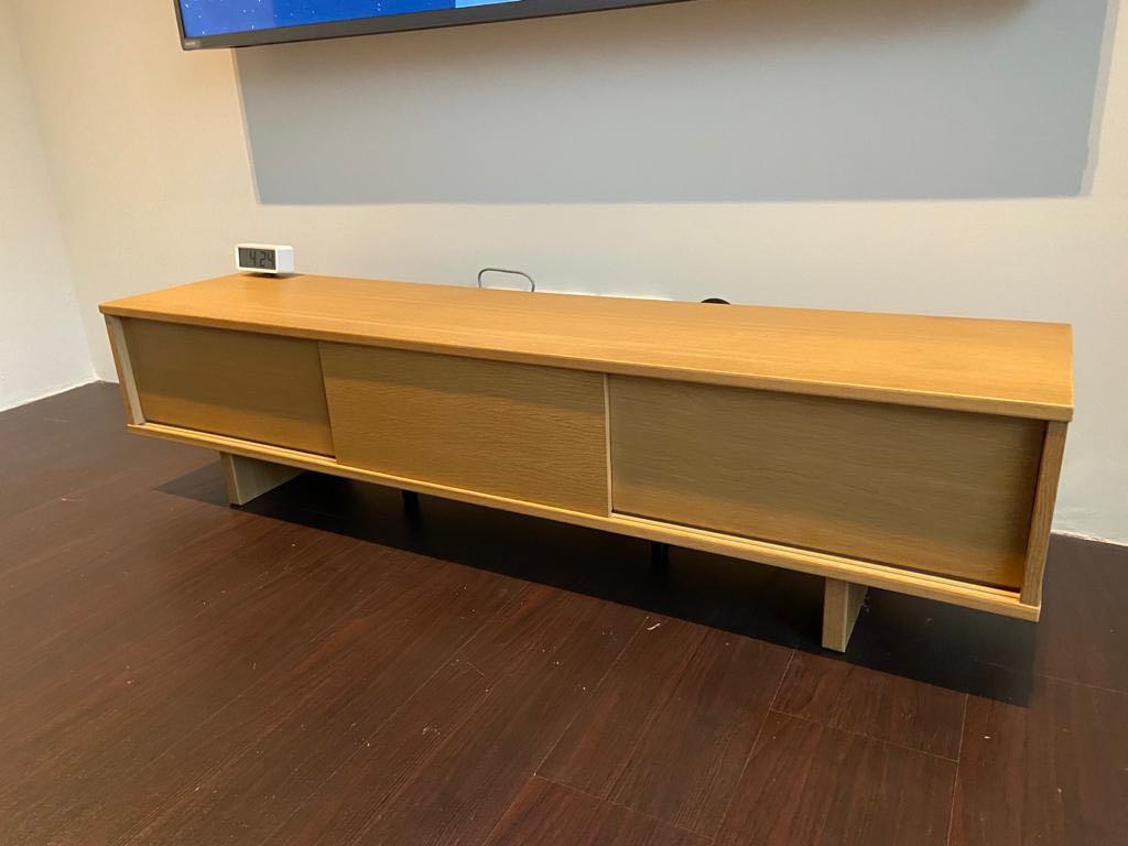 MUJI Oak TV Console, Furniture & Home Living, Furniture, TV Consoles on ...