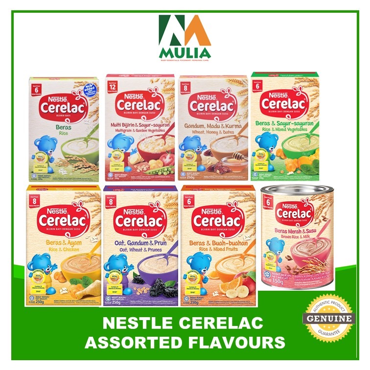 NESTLE CERELAC ASSORTED FLAVOURS, Food & Drinks, Packaged & Instant ...
