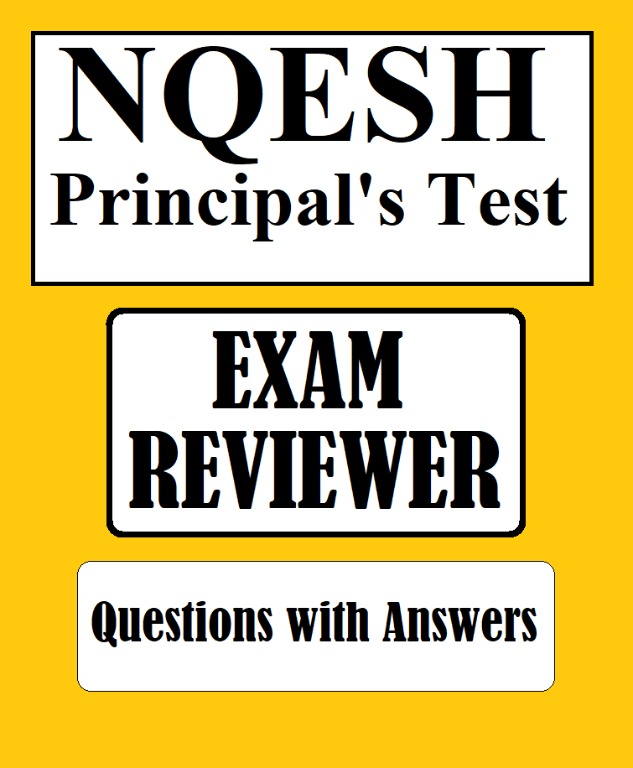 NQESH PRINCIPAL'S EXAM REVIEWER (QUESTIONS & ANSWERS), Hobbies & Toys ...