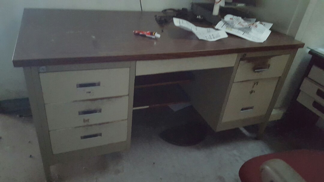 old metal table $100, Furniture & Home Living, Furniture, Tables & Sets ...