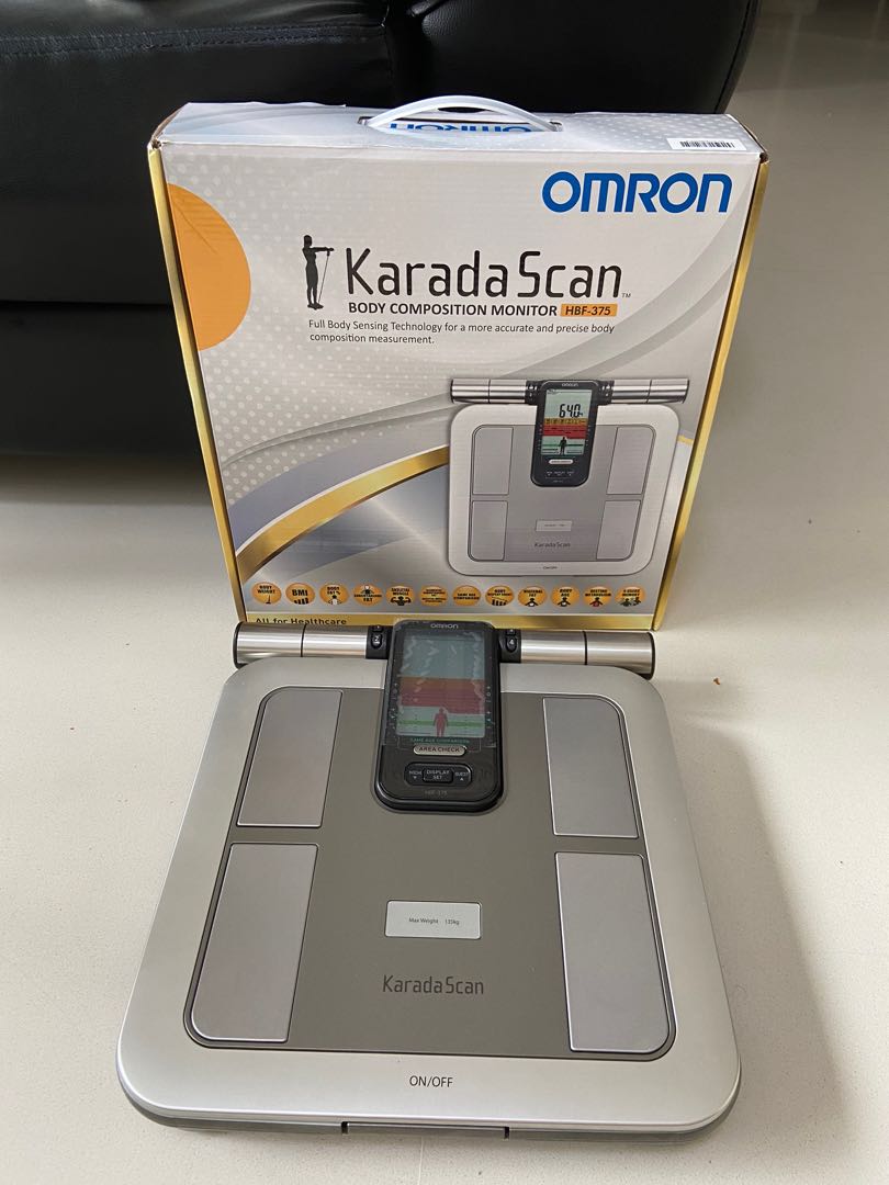 OMRON Karada Scan Body Composition Monitor Weighing Scale, Health ...