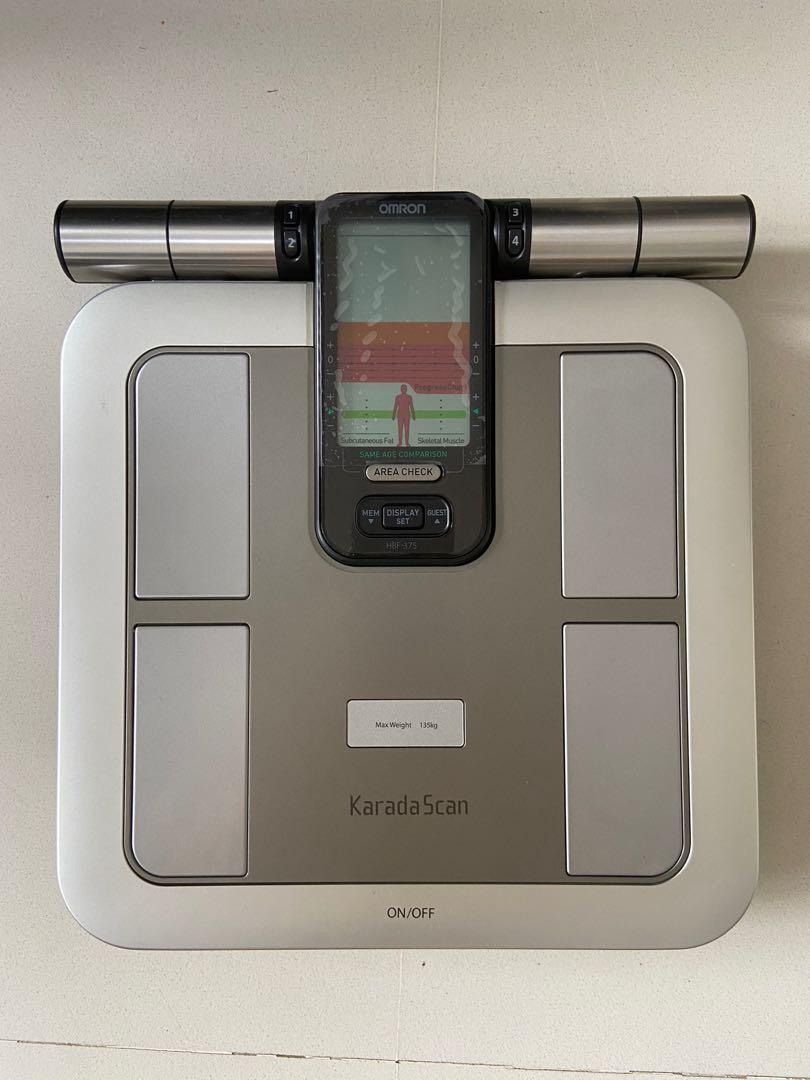 OMRON Karada Scan Body Composition Monitor Weighing Scale, Health ...