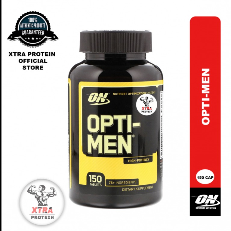 Optimum Nutrition Opti-Men (150 Tablets) Multivitamin, Health ...