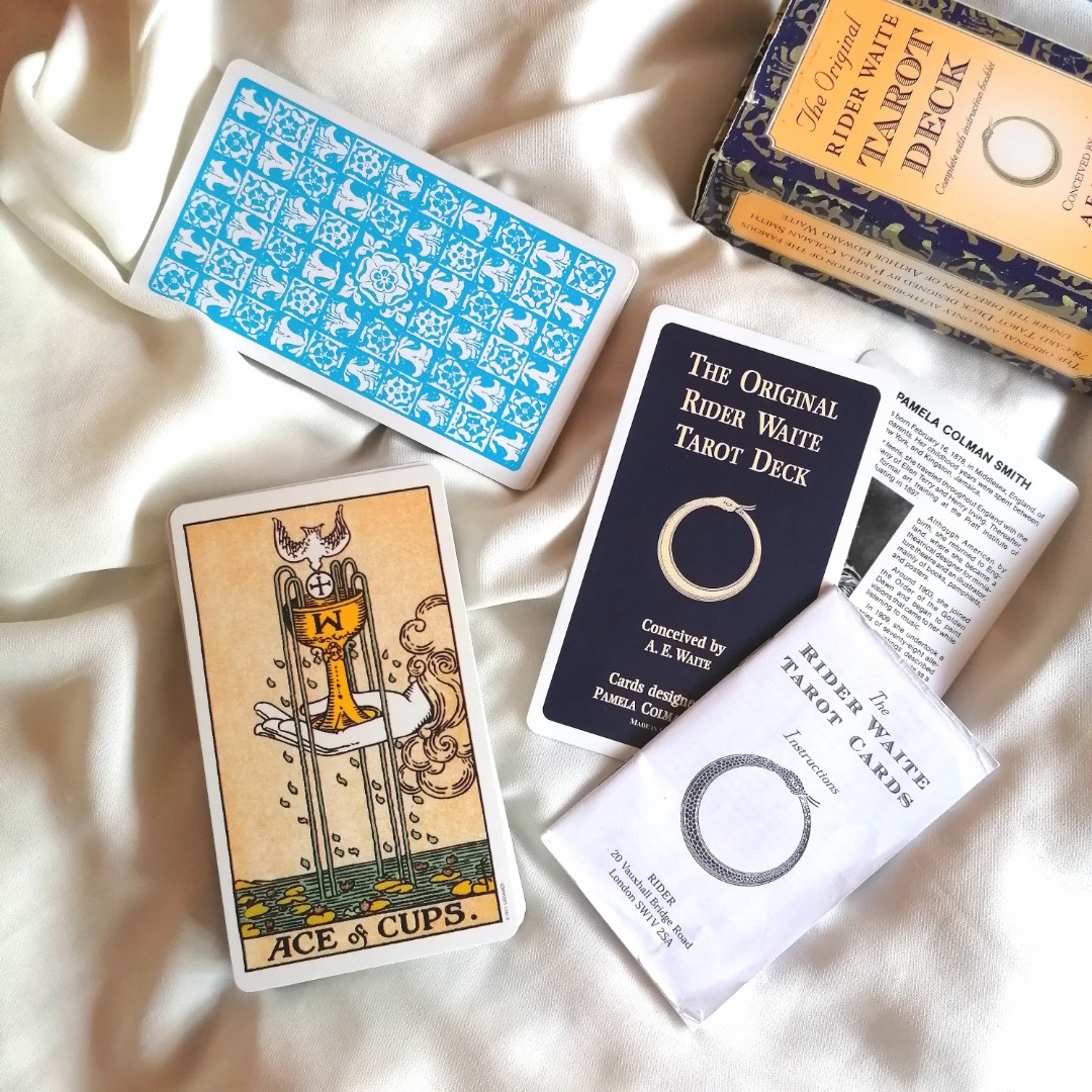 Original Rider Waite Smith Tarot Deck Authentic, Hobbies & Toys ...