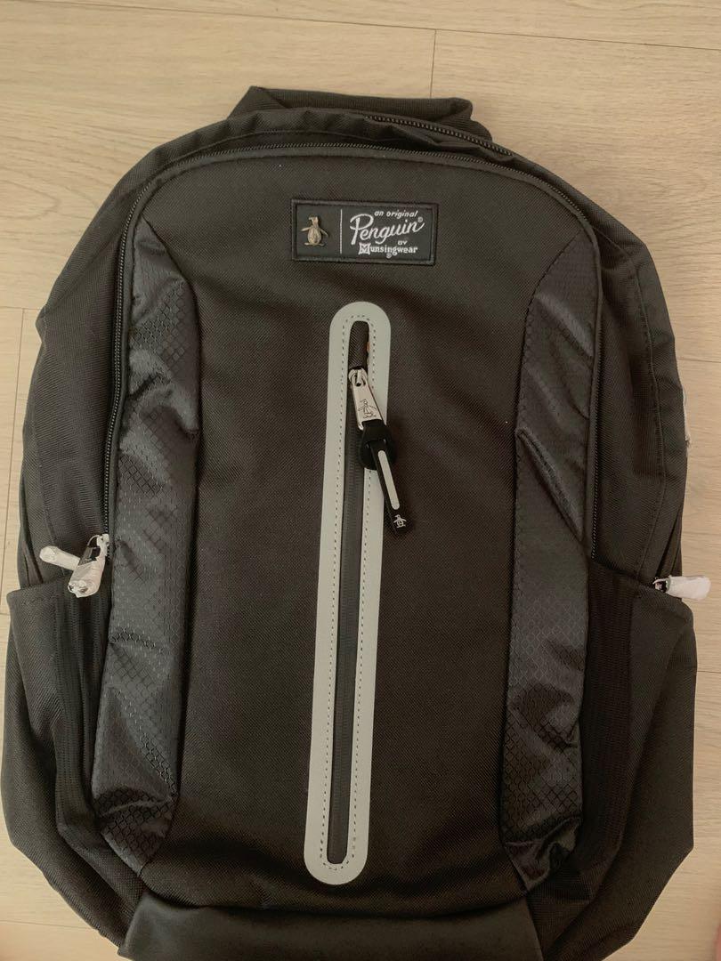 Penguin laptop backpack, Men's Fashion, Bags, Backpacks on Carousell