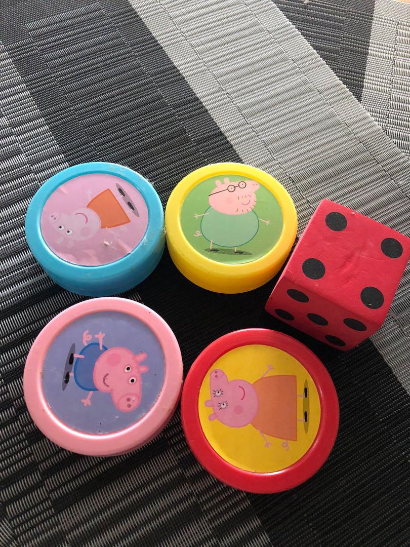 Peppa Pig Snake and Ladder Game, Hobbies & Toys, Toys & Games on Carousell
