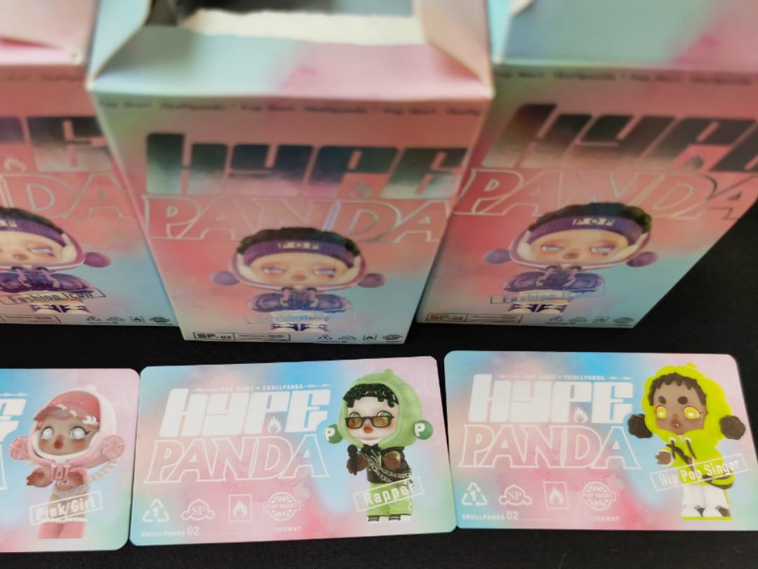 Popmart skull panda hype panda, Hobbies & Toys, Toys & Games on Carousell