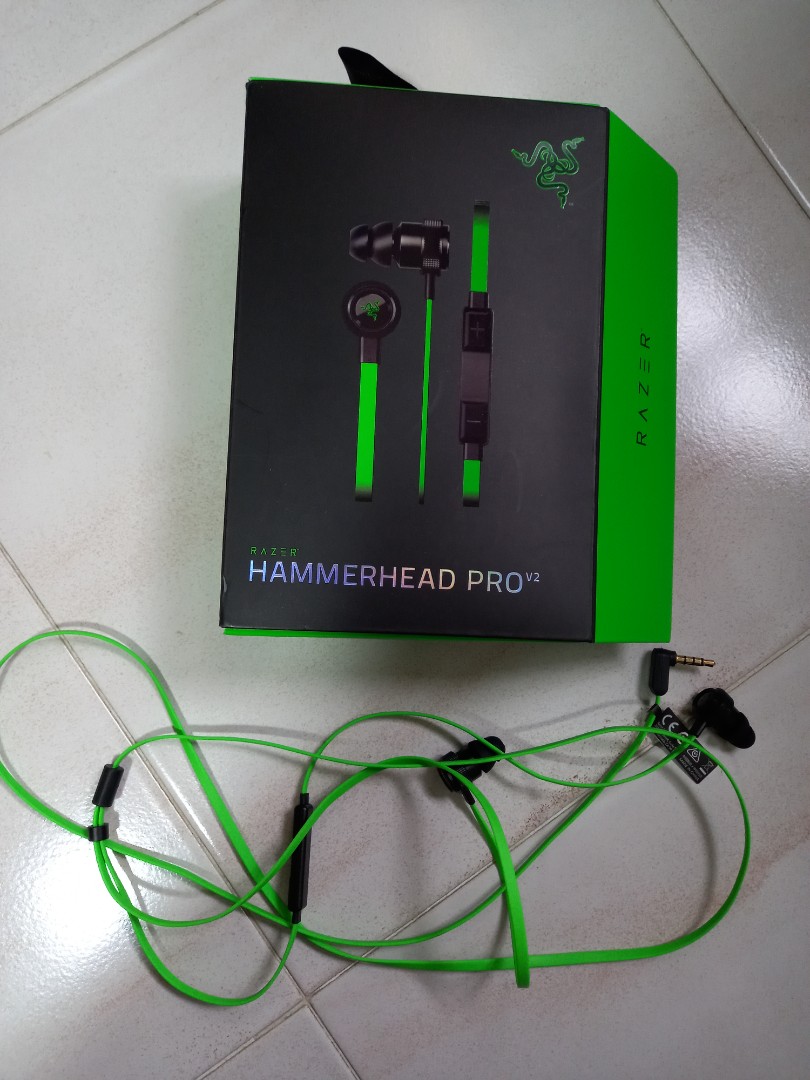 Razer hammerhead pro, Audio, Earphones on Carousell