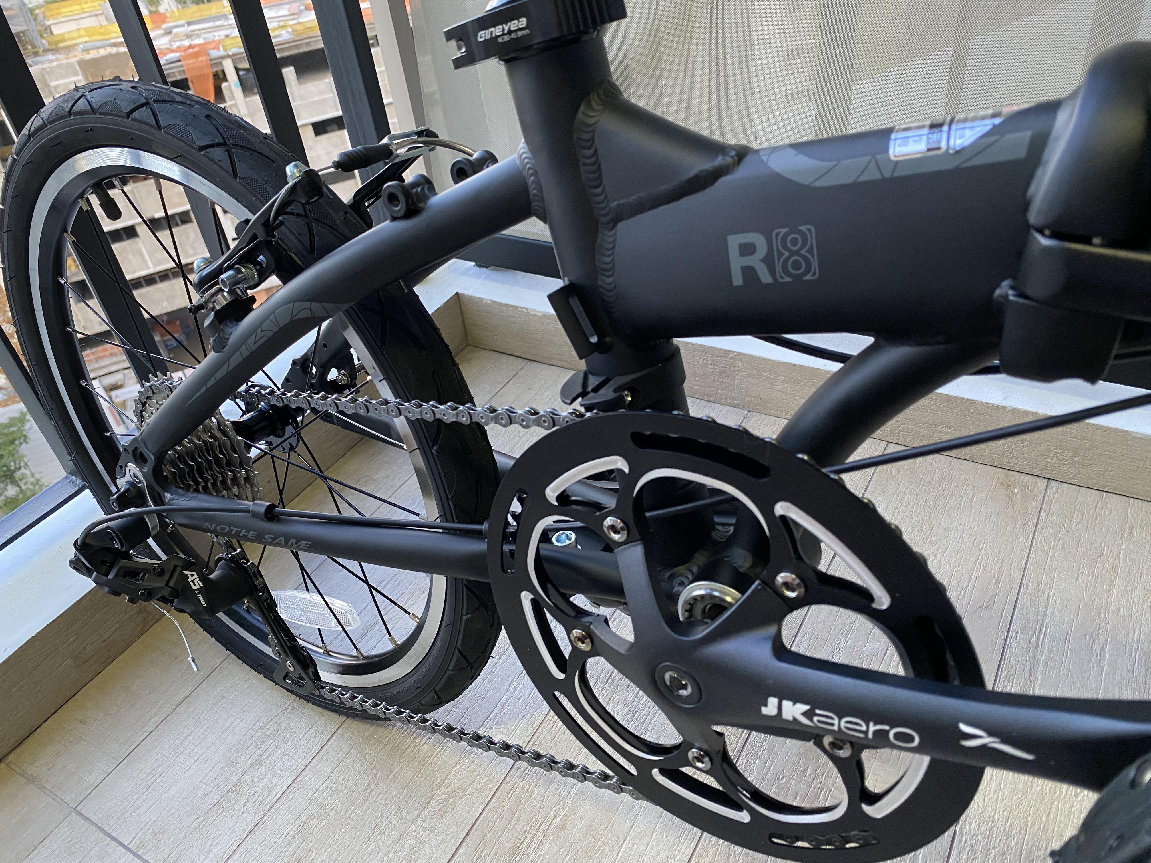 Rifle Master V R8 20 Inch Premium Folding Bike with 9Speed 10.5Kg ...