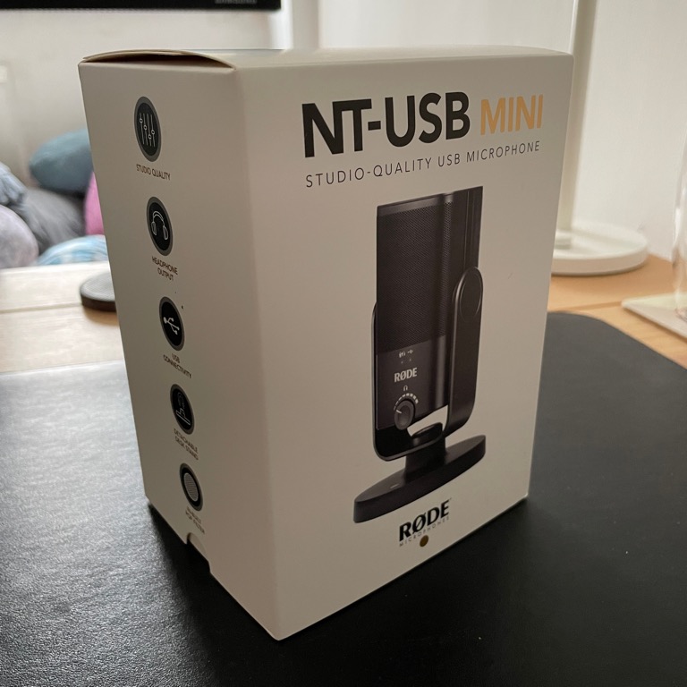 Rode NT-USB Mini Microphone, Audio, Microphones on Carousell