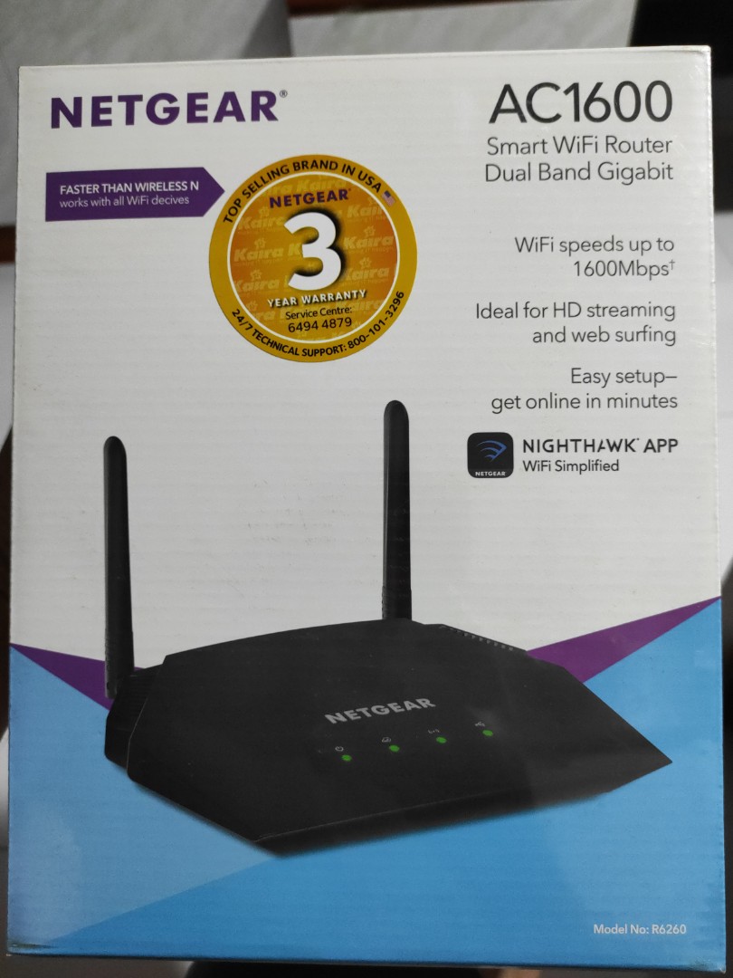 Router Netgear AC1600, Computers & Tech, Parts & Accessories ...