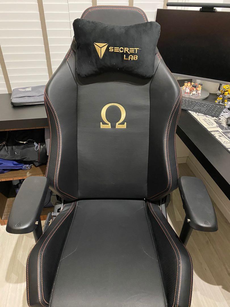 Secret Lab Omega 2018 -Stealth, Furniture & Home Living, Furniture ...