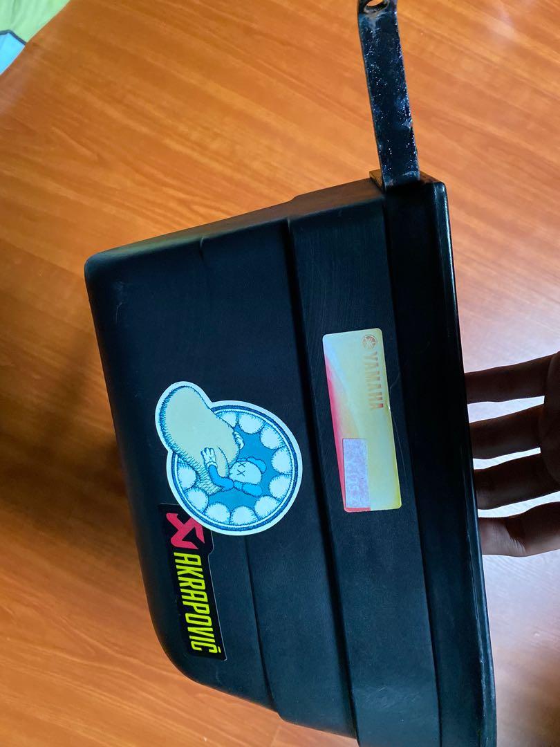 Sniper y15zr front box, Motorcycles, Motorcycle Accessories on Carousell