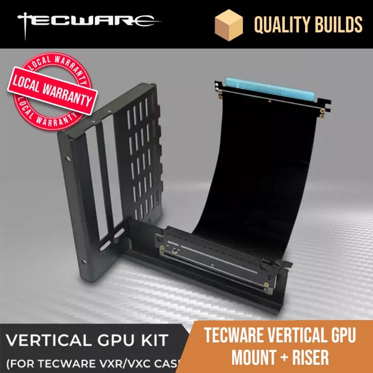 Tecware Vertical GPU Mount + Riser for VXR/VXC Case GPU Bracket Kit ...
