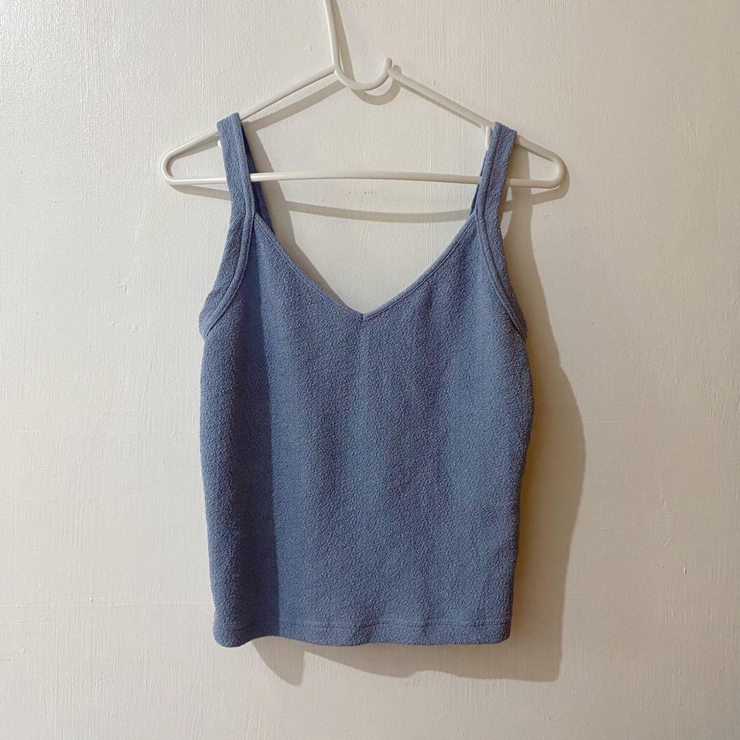 V Cut Top, Women's Fashion, Tops, Sleeveless on Carousell
