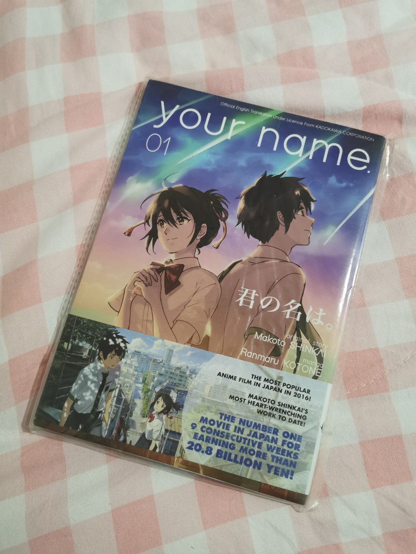 Your Name 01 English Manga, Hobbies & Toys, Books & Magazines, Comics ...