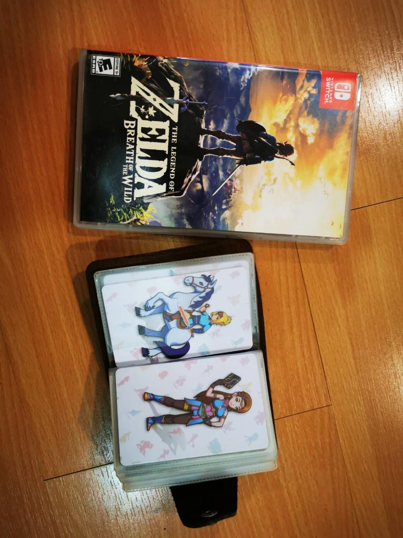 Zelda BOTW + amiibo cards, Video Gaming, Video Games, Nintendo on Carousell
