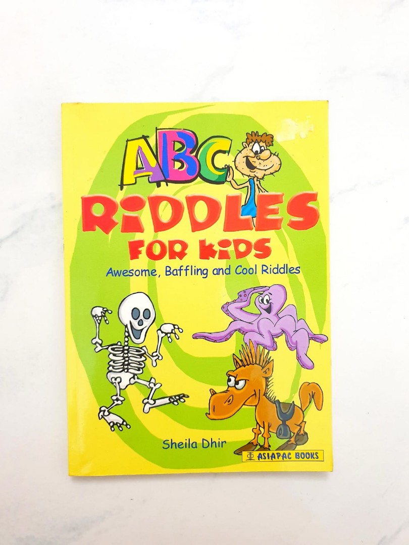 ABC riddles and jokes for kids, Hobbies & Toys, Books & Magazines ...